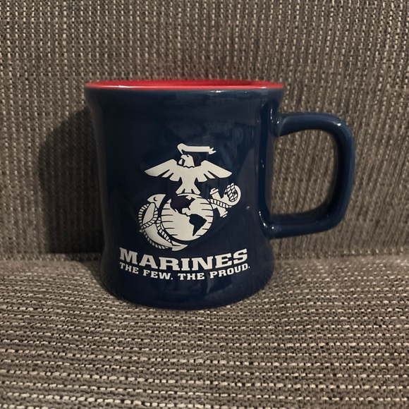 Kitchen | United States Marine Ceramic 12 Oz Relief 3d Mug | Poshmark